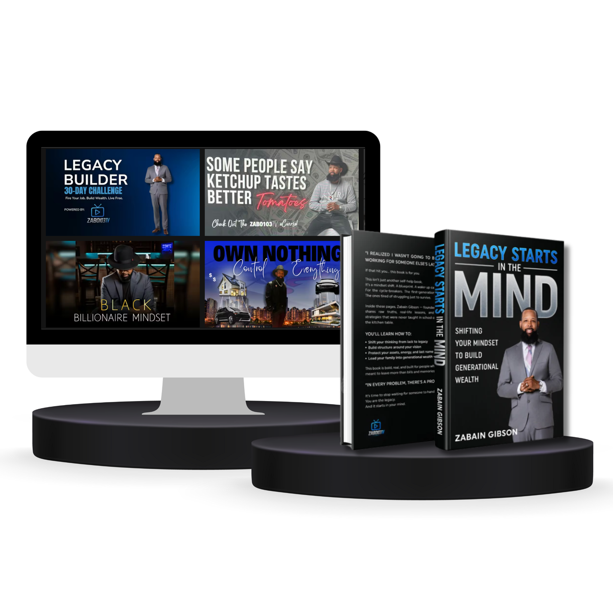 Legacy Bundle: Zabo103TV Network Access Pass & eBook